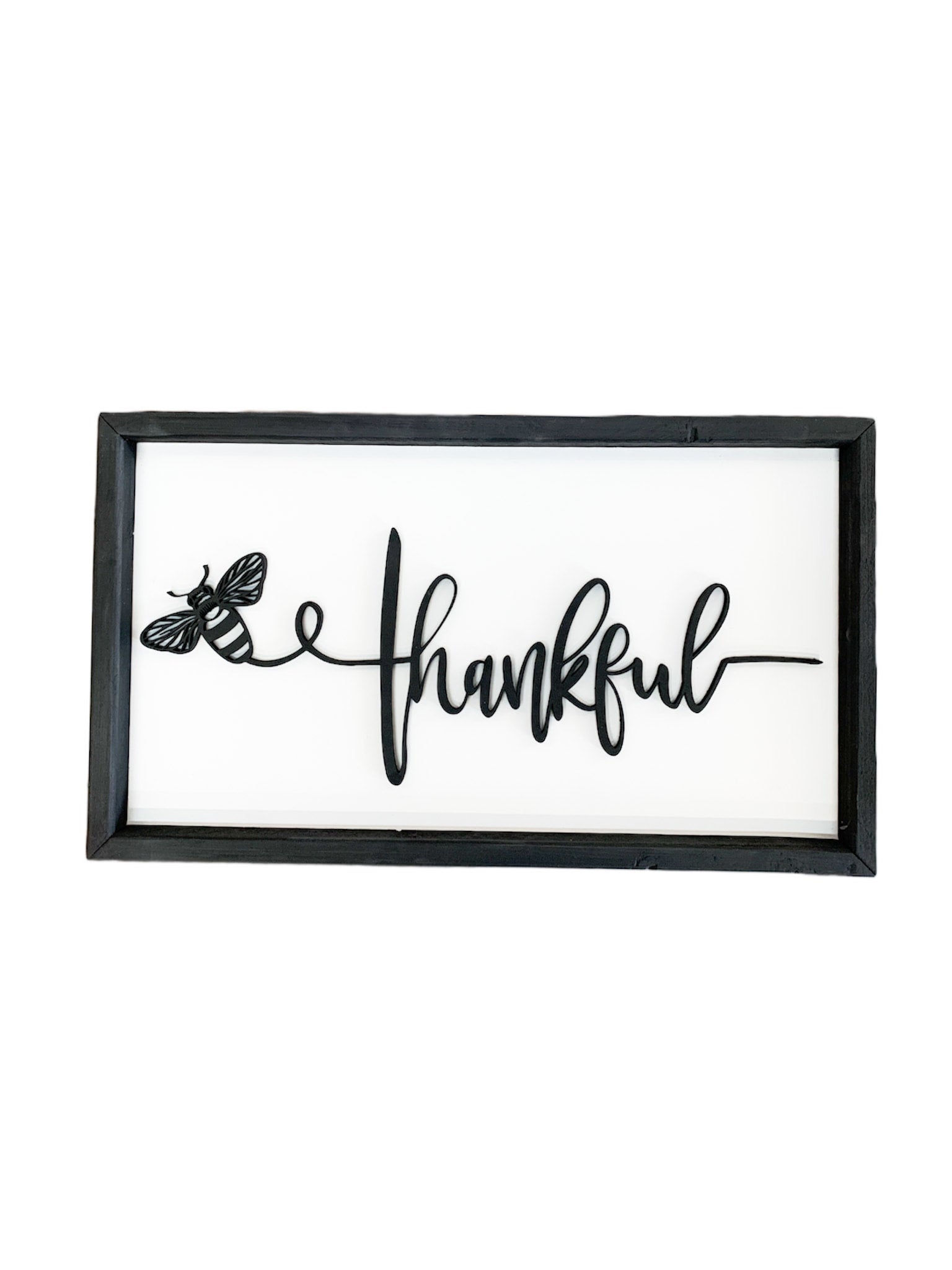 Bee Thankful | Cutout Sign | W | R Home Company & WR Littles Co.