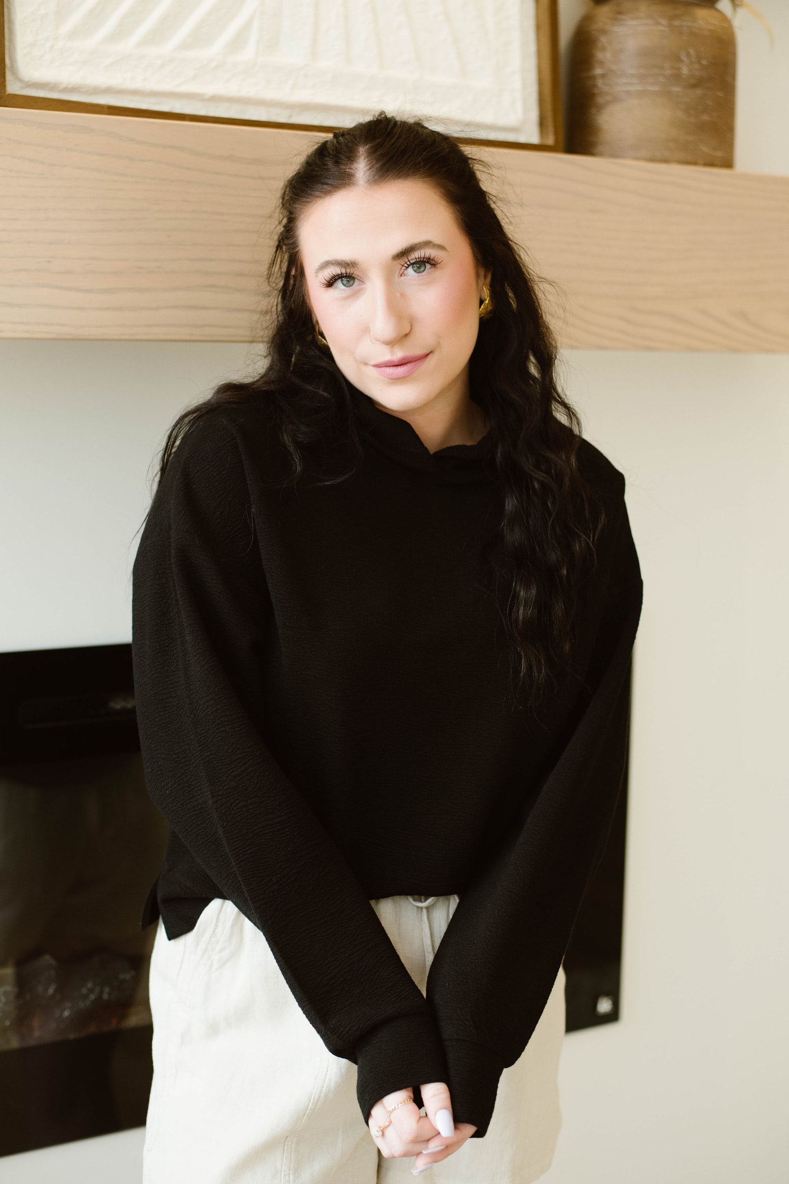 Kenna Top | Black | W | R Home Company