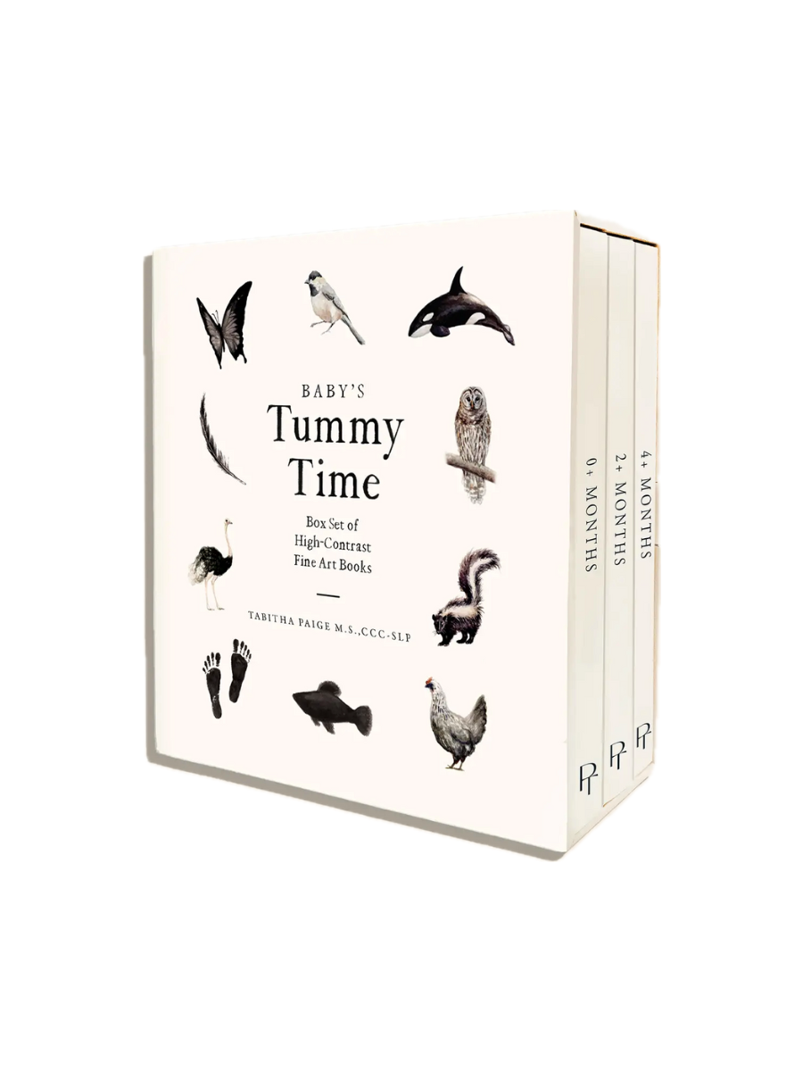 Baby’s Tummy Time Book Box Set | W | R Home Company & WR Littles Co.