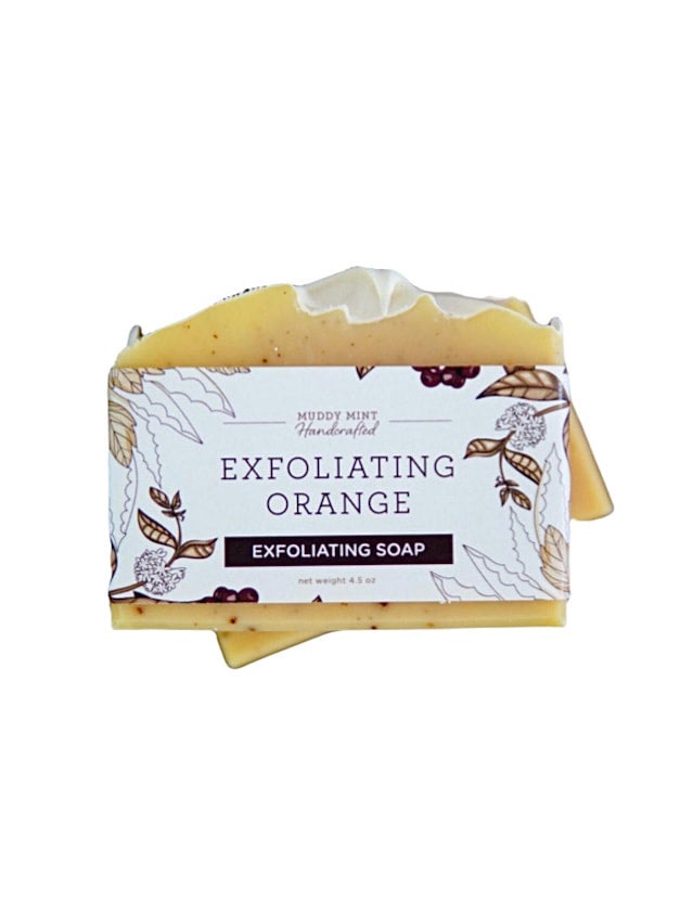 Orange | Exfoliating Soap | W | R Home Company & WR Littles CO.