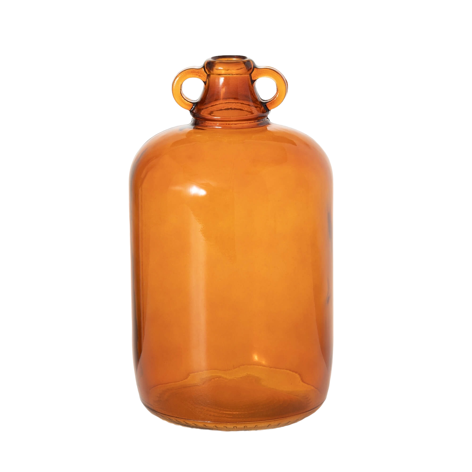 Handled Amber Glass Jug | W | R Home Company