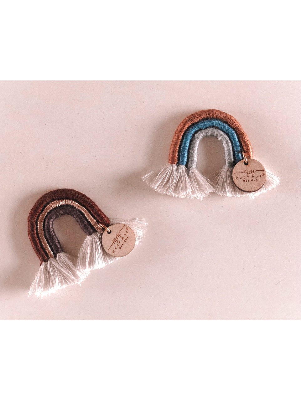 Dollhouse Mini Boho Rainbow Decor | Two Colors | W | R Home Company