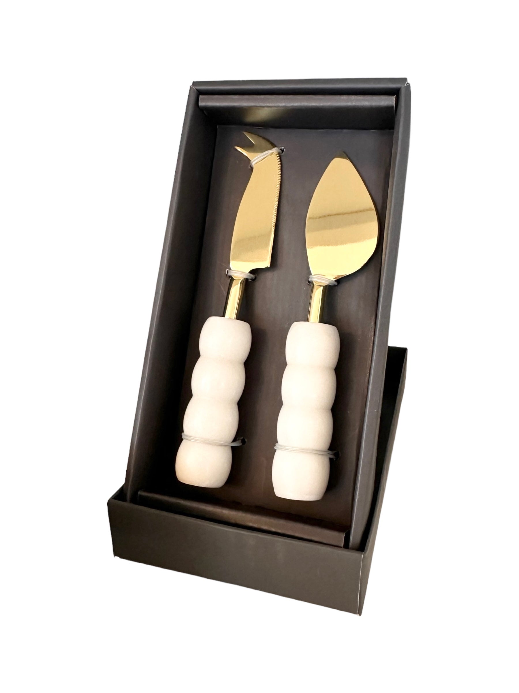 Marble Cheese Set w/ Gift Box | W | R Home Company